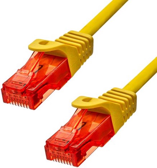 ProXtend 6UTP-005Y netwerkkabel Geel Cat6 U/UTP (UTP) | bol