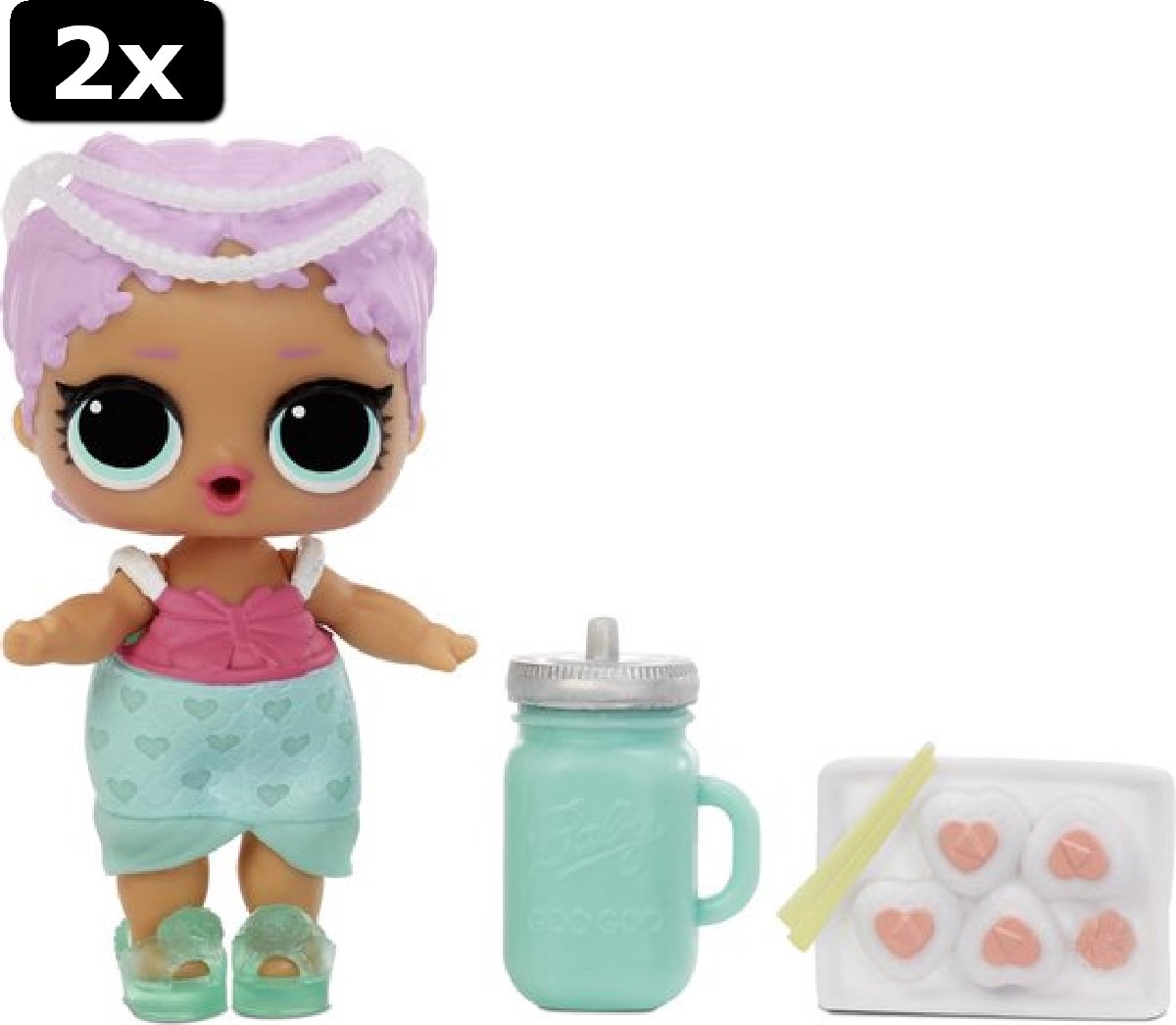 2x L.O.L. Surprise! Color Change Bal - Minipop | bol.com