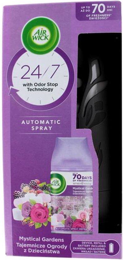 Airwick Freshmatic Auto Spray Mystical Gardens + Navulling | bol.com