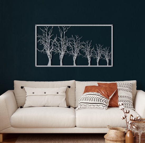 Décoration murale |Arbres| Des arbres | Métal - Art mural | Décoration ...