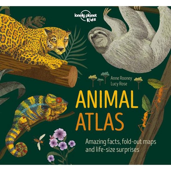 Creature Atlas- Lonely Planet Kids Animal Atlas 1, Anne Rooney ...