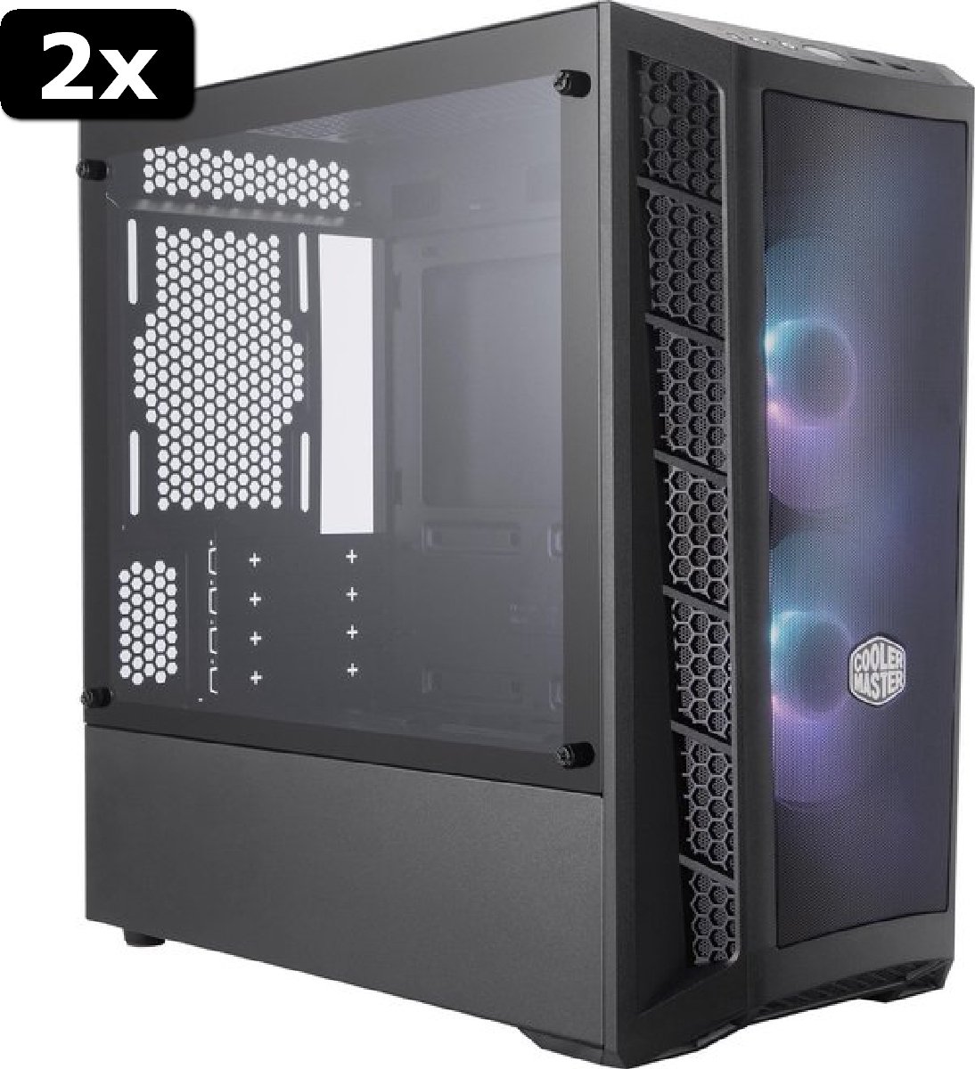 2x Cooler Master MasterBox MB311L | bol.com