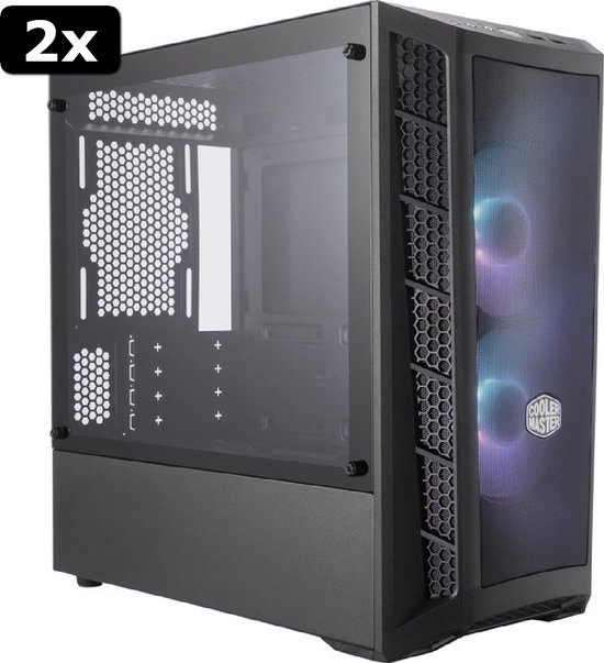 2x Cooler Master MasterBox MB311L | bol.com