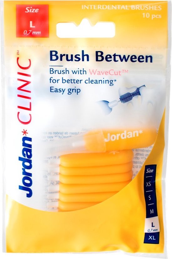Jordan - Brush Between Interdental Brushes L 10Pcs. | bol.com