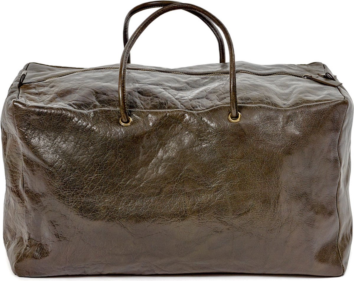Serax Bea Mombaers Schoudertas XL OLIVE 46X26 H25 | bol.com