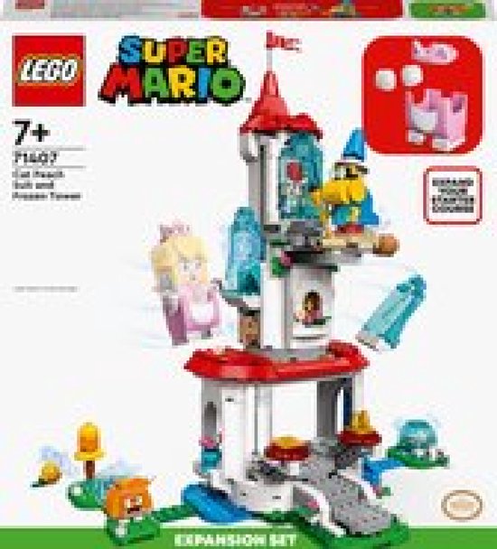 LEGO Super Mario Uitbreidingsset: Kat-Peach-uitrusting en IJstoren ...