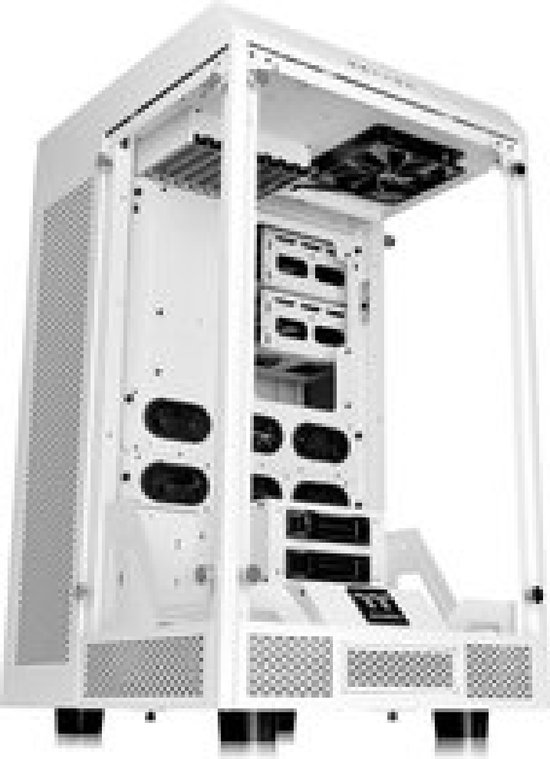 Thermaltake The Tower 900 E-ATX Case with Tempered Glass - White | bol.com