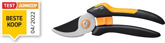 Fiskars Solid Snoeischaar - Takkenschaar - Bypass Mes - Softgrip handvat - P321 - M | bol.com