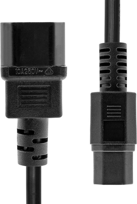 ProXtend PC-C14C15-0005, 0,5 m, C14 stekker, C15 stekker, H05VV-F, 250 ...