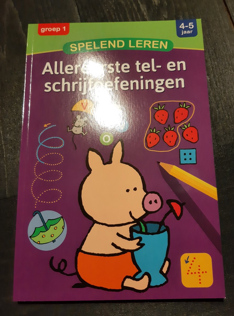 Spelend leren boek - 4-5 jaar - groep 1 - allereerste tel- en ...