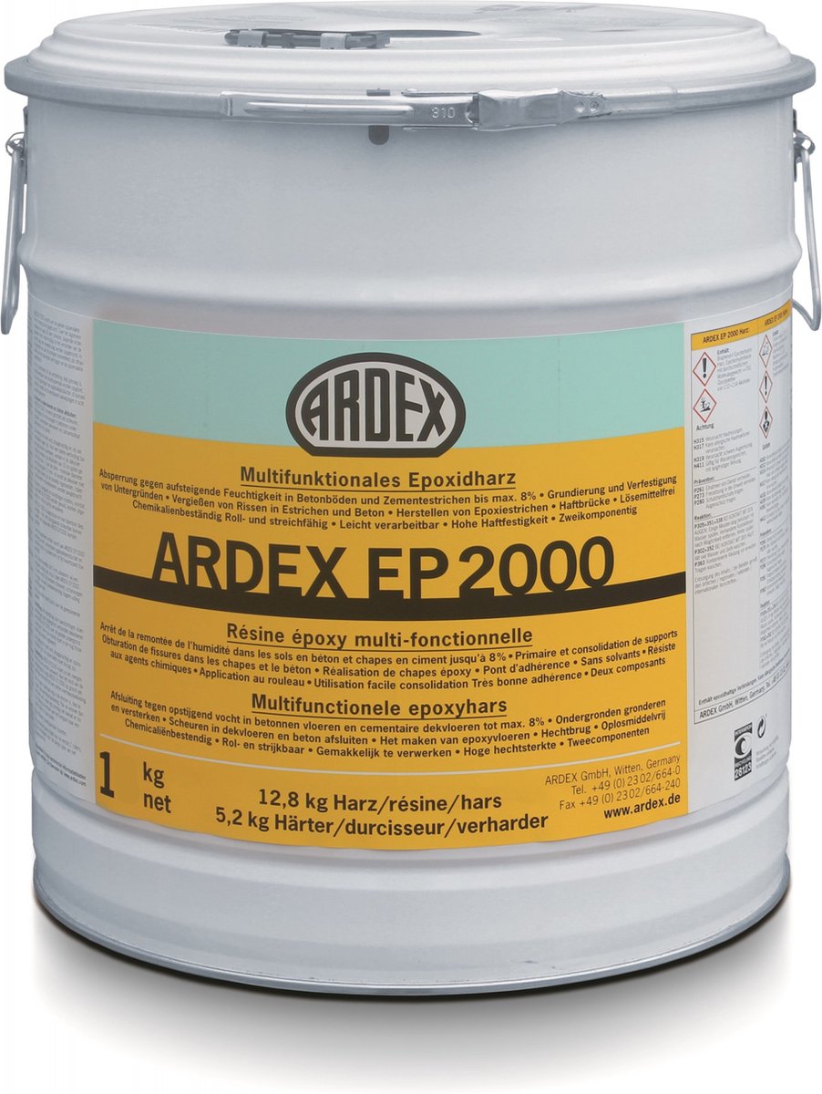Ardex EP 2000 - Multifunctioneel Epoxyhars - 1 kg - 2K | bol