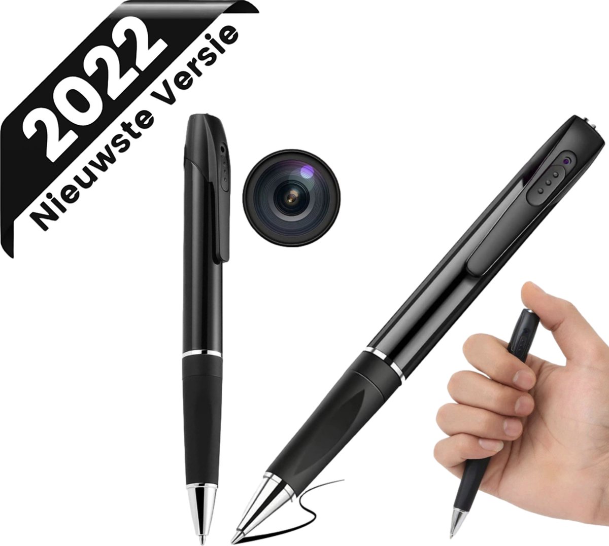 Spy Camera Pen - Verborgen Camera - Mini Camera - Beveiliging ...