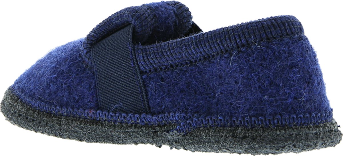 Bergstein - Sloffen voor in huis voor kinderen - Comfy - Donkerblauw ...