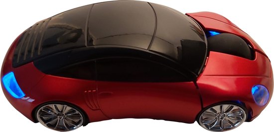 Funny Mouses - Porsche muis (rood) - draadloze computer laptop muis ...