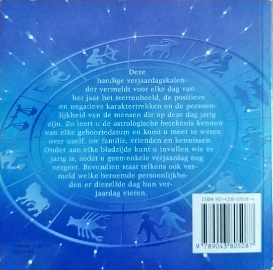 De 12 Sterrenbeelden - 366 Verjaardagen!, Nancy Arnott | 9789043805087 ...