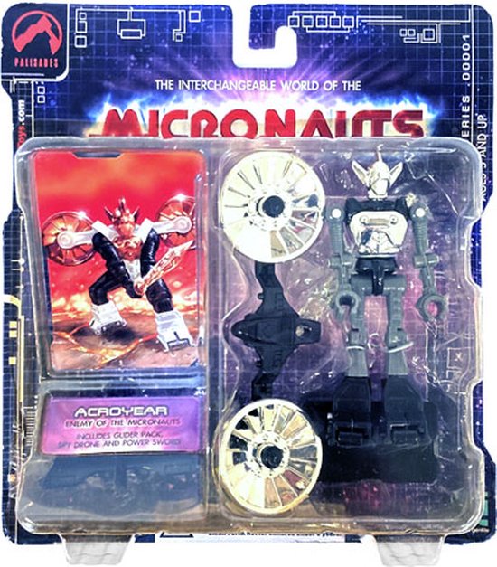 Palisades Toys – Acroyear – Micronauts – Actiefiguur | bol.com