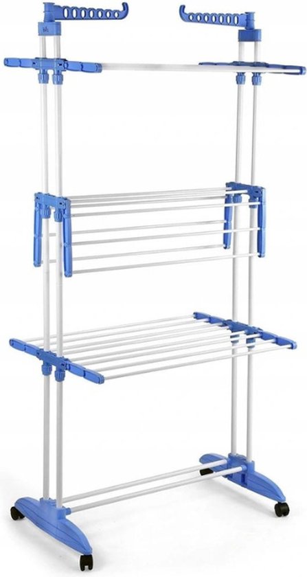 Droogrek - Wasrek - 32 meter - 3 niveaus - Wasdroger - Droog Rek ...