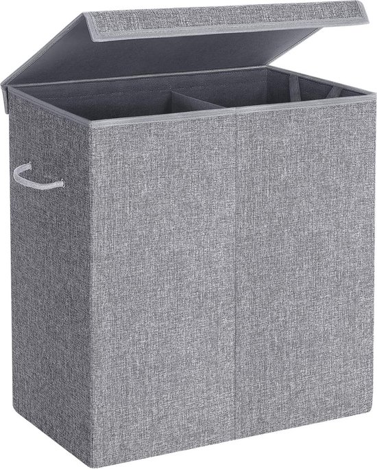 TA Design wasmand 142 L, imitatielinnen wasmand, wassorteermachine ...