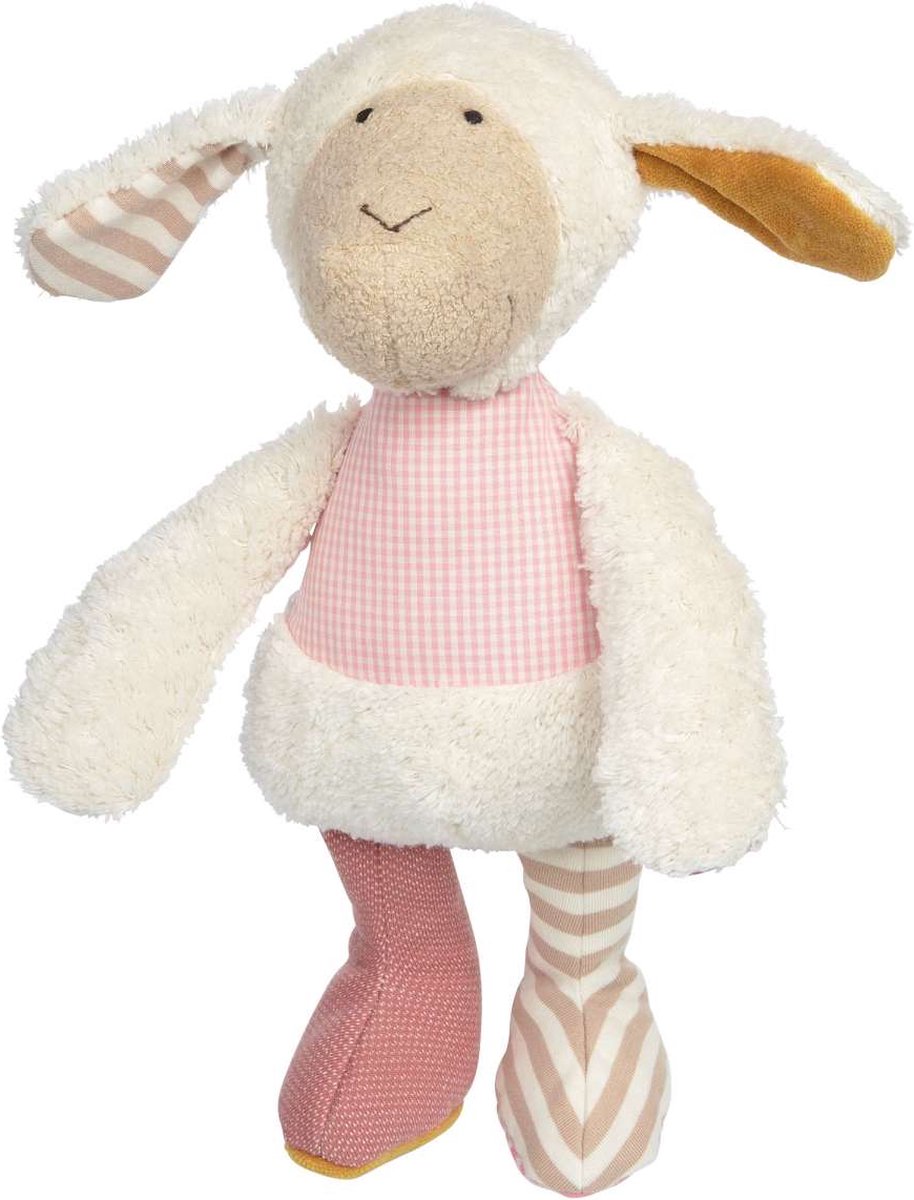 Sigikid - Patchwork Schaap - Kinder Knuffel - Scheep Cuddletoy | bol.com