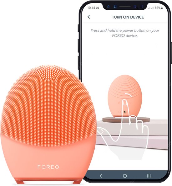 FOREO LUNA 4 smart gezichtsreinigingsborstel & massage-apparaat voor de gebalanceerde huid | bol