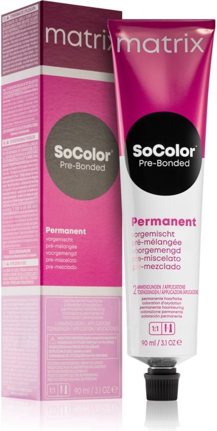Matrix - SoColor 8N Licht Blond Natuur - 90ml | bol