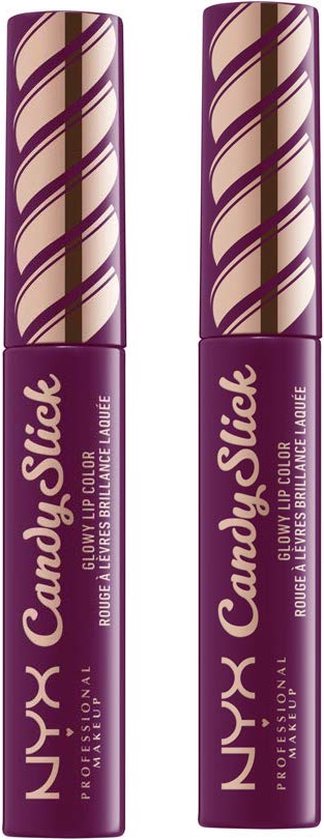 NYX Candy Slick Glowy Lip Color - C07 Grape Expectations | bol.com