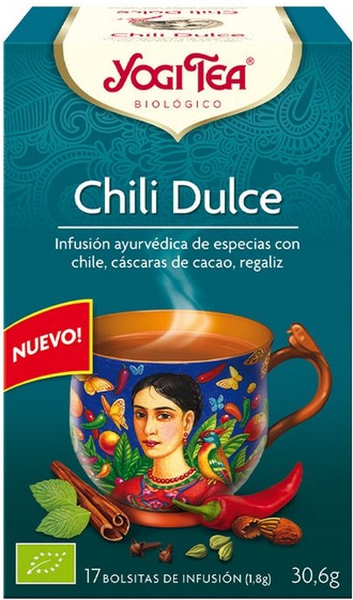 Yogi Tea Chili Dulce Infusión 17 X 1,8 G | bol
