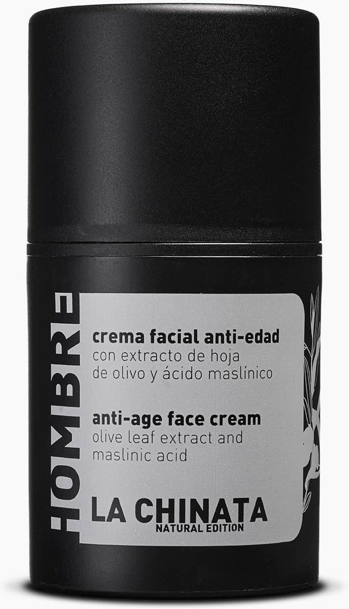 LaChinata Crème Visage Anti-âge pour Homme Homme - Huile d'Olive et ...