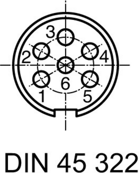 Amphenol C091 31H006 100 2 Ronde connector Stekker, recht Totaal aantal polen: 6 Serie... | bol