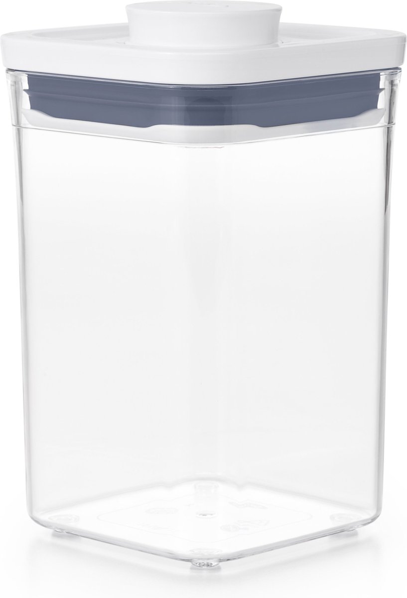 OXO POP - Voorraadbus - klein vierkant - laag - 1 liter | bol