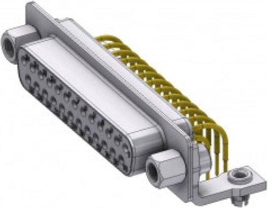Deltron Connectors Deltron DTS25SYC/2M47UNB5 D-sub bus 90 ° Aantal polen: 25 Solderen,... | bol.com