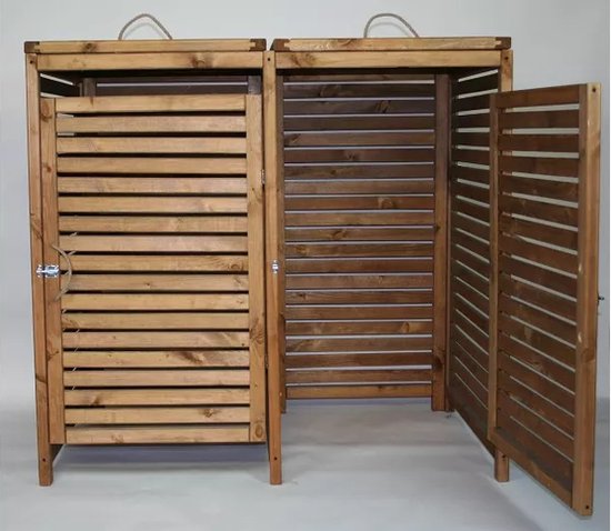 Container Ombouw Hout - 3 Containers | bol