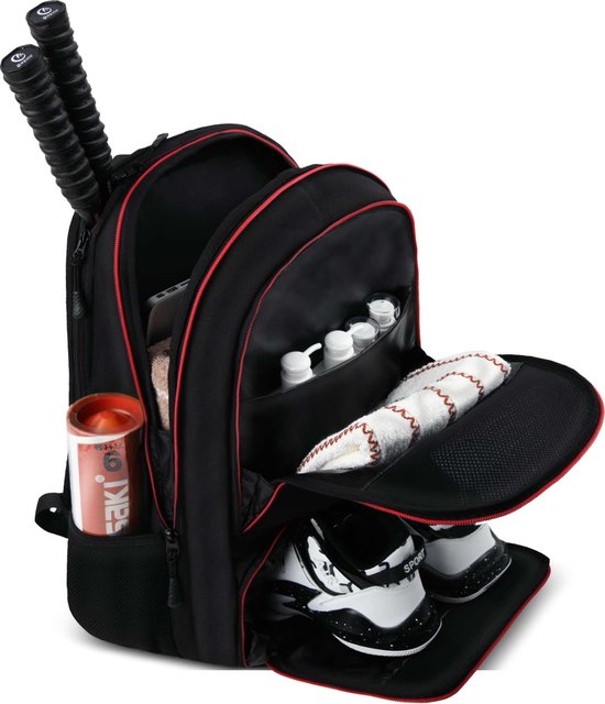 RUGZAK VOOR RACKET SUBURBIA PADEL BADMINTON TENNIS | bol