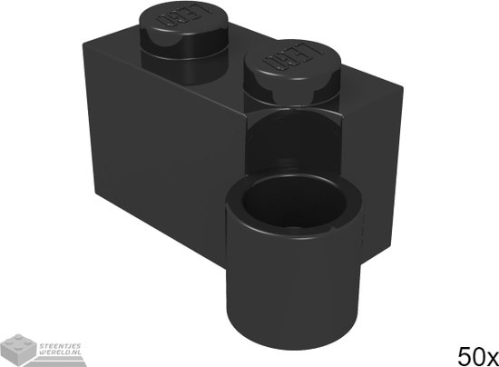 LEGO 3831 Zwart 50 stuks | bol.com