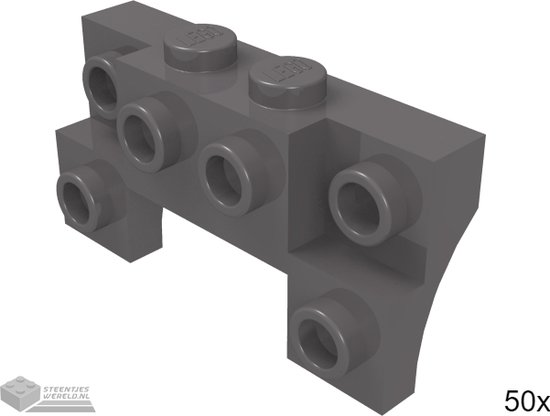 LEGO 14520 Donker blauwgrijs 50 stuks | bol.com