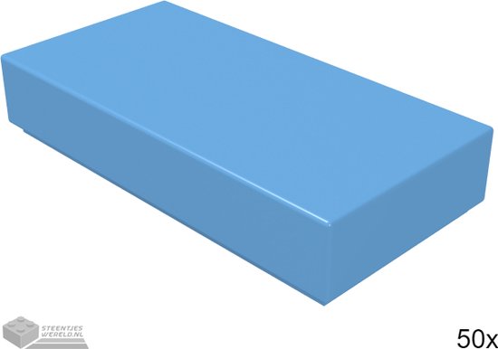 LEGO 3069b Mediumblauw 50 stuks | bol.com