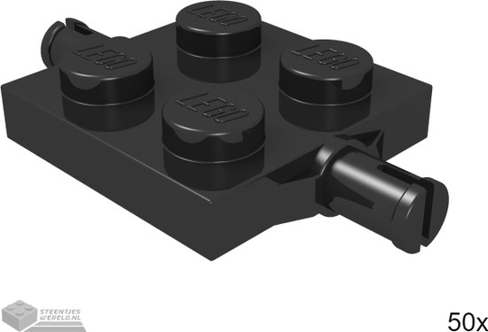 LEGO 4600 Zwart 50 stuks | bol.com