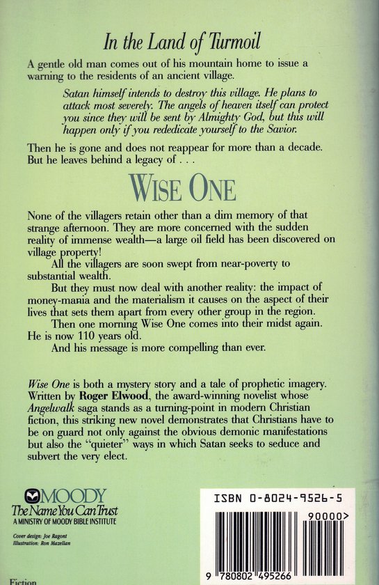Wise One, Roger Elwood | 9780802495266 | Boeken | bol