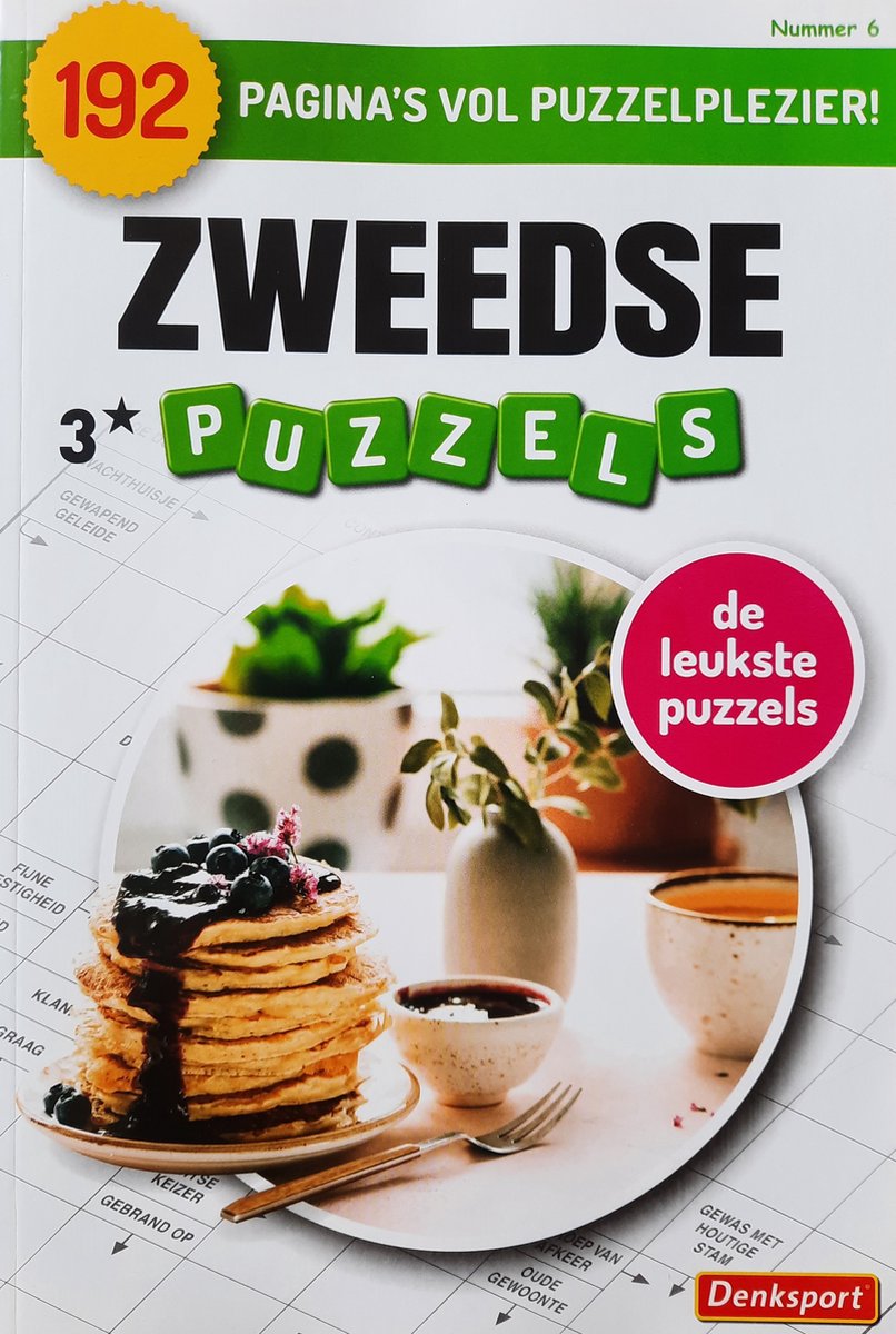 Denksport Zweedse puzzels 3 sterren - 192 puzzels - Nederlands ...