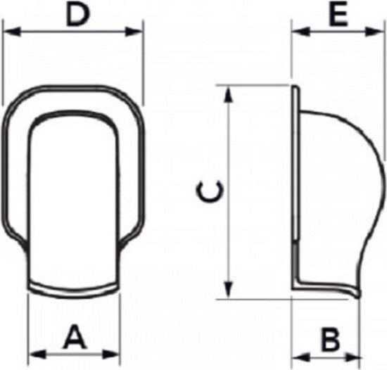 Tecnosystemi Optima TM62 Muurafdekkap Wit Airco Warmtepomp | bol.com