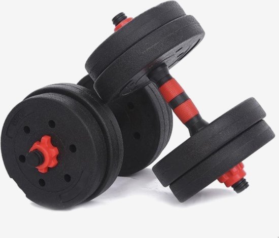 Eversky Halterset 20KG Verstelbare Halterset Dumbell Set Stevig ...