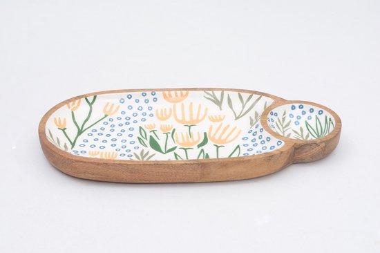 AGURY DESIGNER SET - SERVEER SCHAAL MANGO HOUT (platter) | bol.com