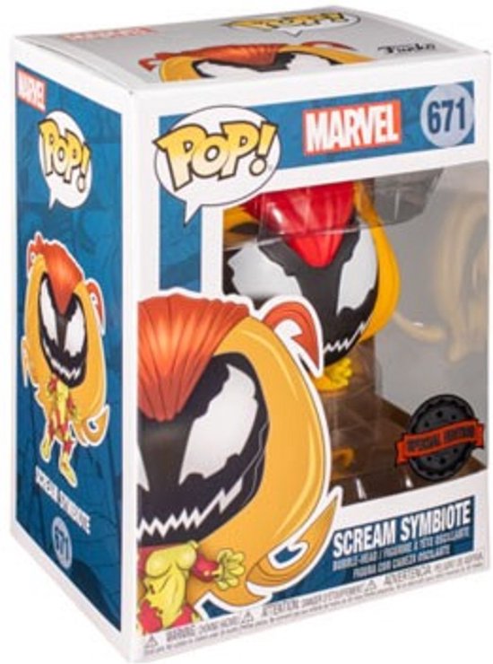 Funko Pop 671 Marvel Scream Symbiote Walgreens - Nr. 671 Special ...