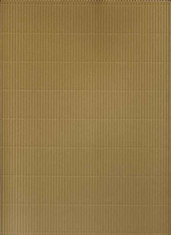 100 Ribbelkarton Vellen - Goud - 35 x 50cm | bol