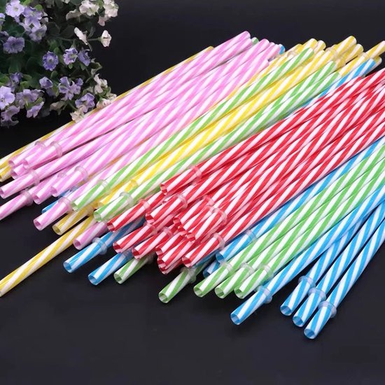 Herbruikbare rietjes - 12 stuks - Groen. | bol.com