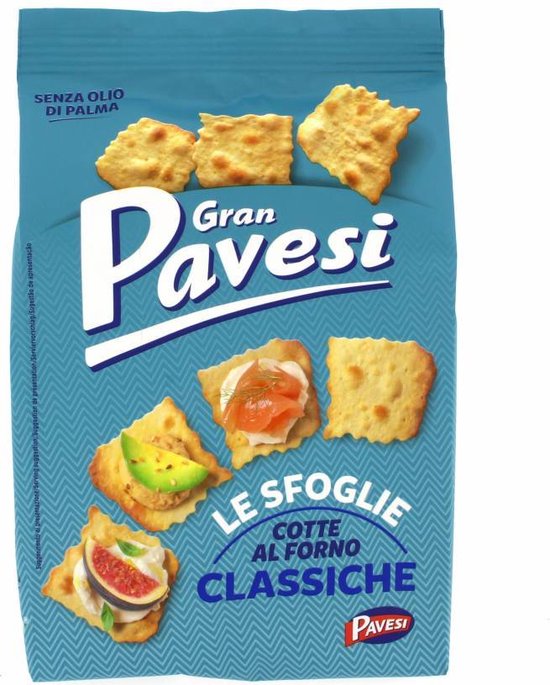 Doos PAVESI - TOASTJES NATUREL ZEEZOUT 180 GR 12x180 GRAM | bol