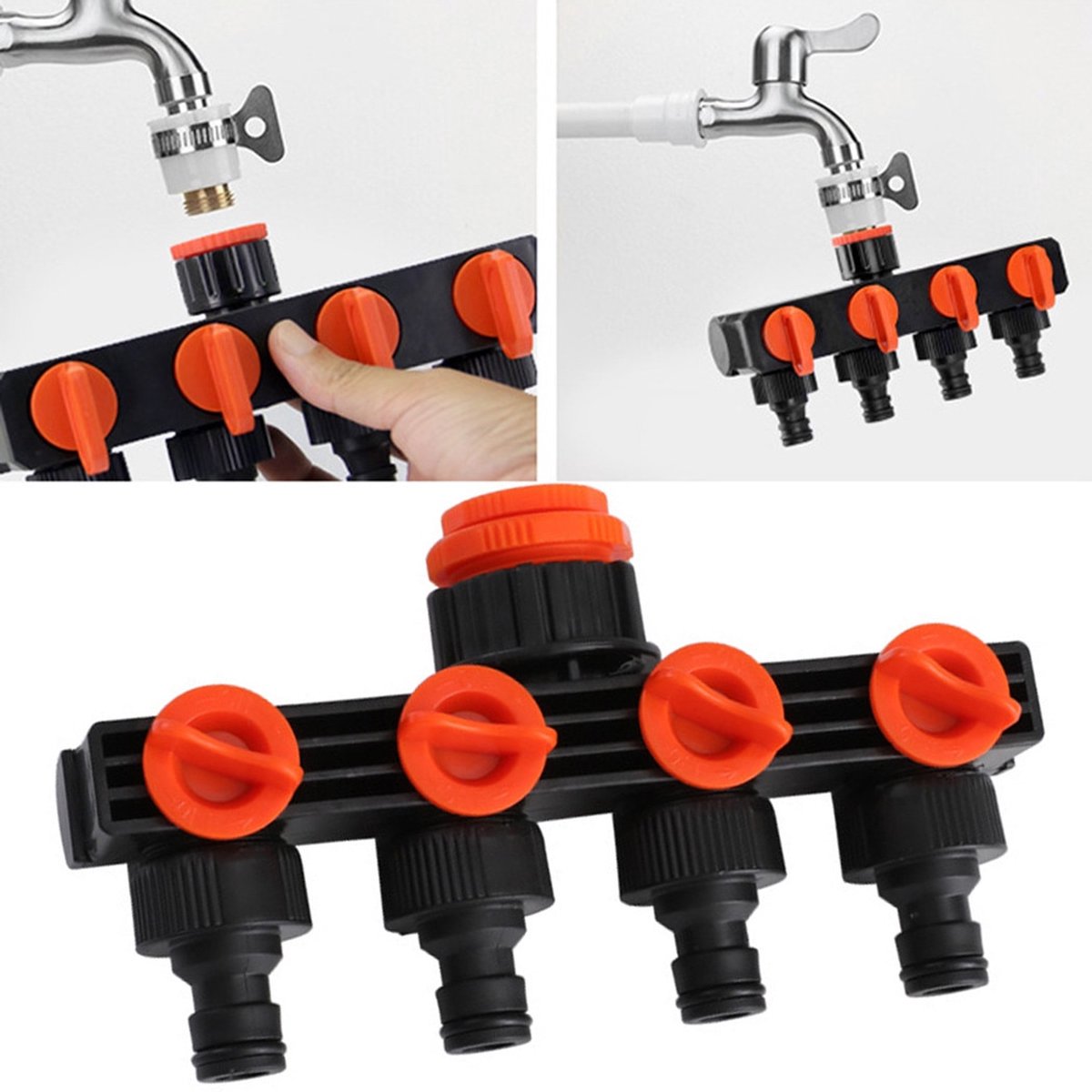 Achilles Y-stuk 3/4 - Y Stuk kraan - Kraan Splitter - Waterverdeler - Buitenkraan -... | bol.com