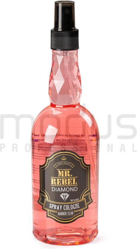 Mr.Rebel - Diamond - Spray Cologne - Red 440ml | bol