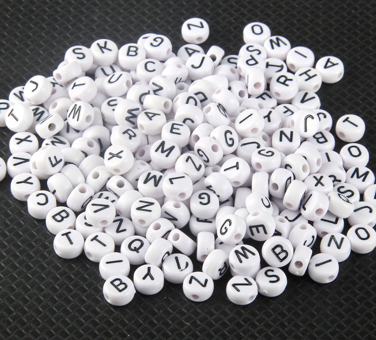 Acryl Letterkralen - 200 Stuks - Alfabet Letter Kralen - DIY ...