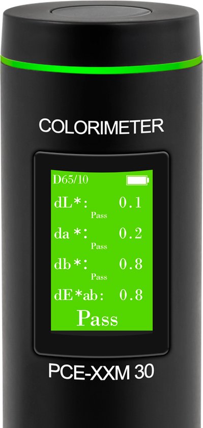 Colorimeter PCE-XXM 30met Bluetooth-interface - kleurbereiken CIE-LAB ...